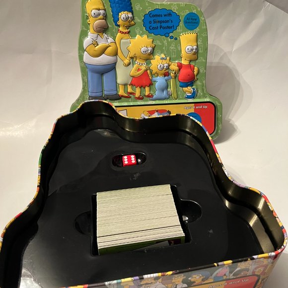 Toys | The Simpsons Trivia Game Metal Tin Box | Poshmark